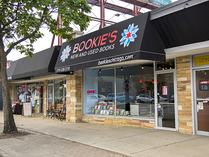 Chicago's literary gem sparkles with possibility. It's where book lovers come to bet on their next great read! Photo credit: Bookie's - New and Used Books