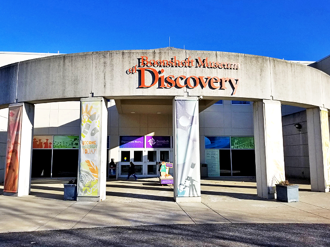 Eureka! The Boonshoft Museum's entrance is like stepping into a science experiment gone wonderfully wild.