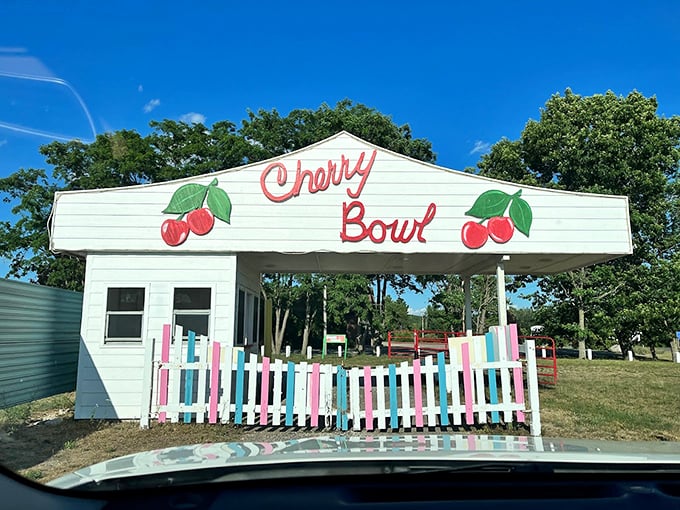 Sweet dreams are made of this! The Cherry Bowl's vintage charm will have you falling in love with cinema all over again. Photo credit: JG Services