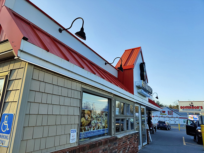 Governor's: Where the red awning is like a welcome mat for your appetite. It's not just a meal; it's a Maine institution.