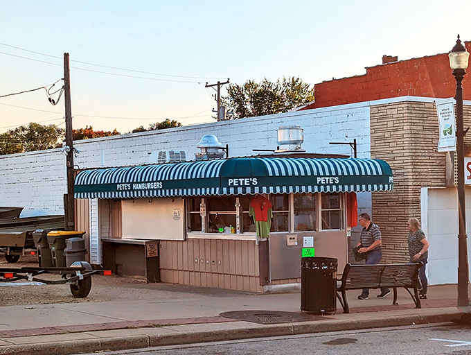 Time-travel never tasted so good! This vintage stand has been flipping burgers since 1909, and they've perfected the art. Photo credit: Joe Frost