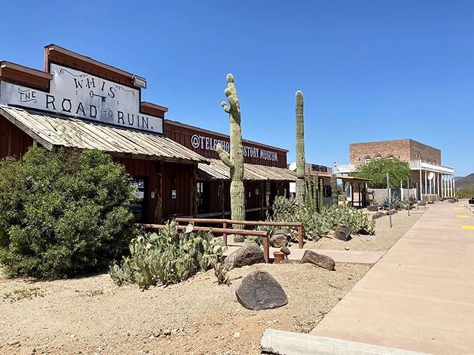 Step back in time without the DeLorean! This pioneer village brings the Old West to life.