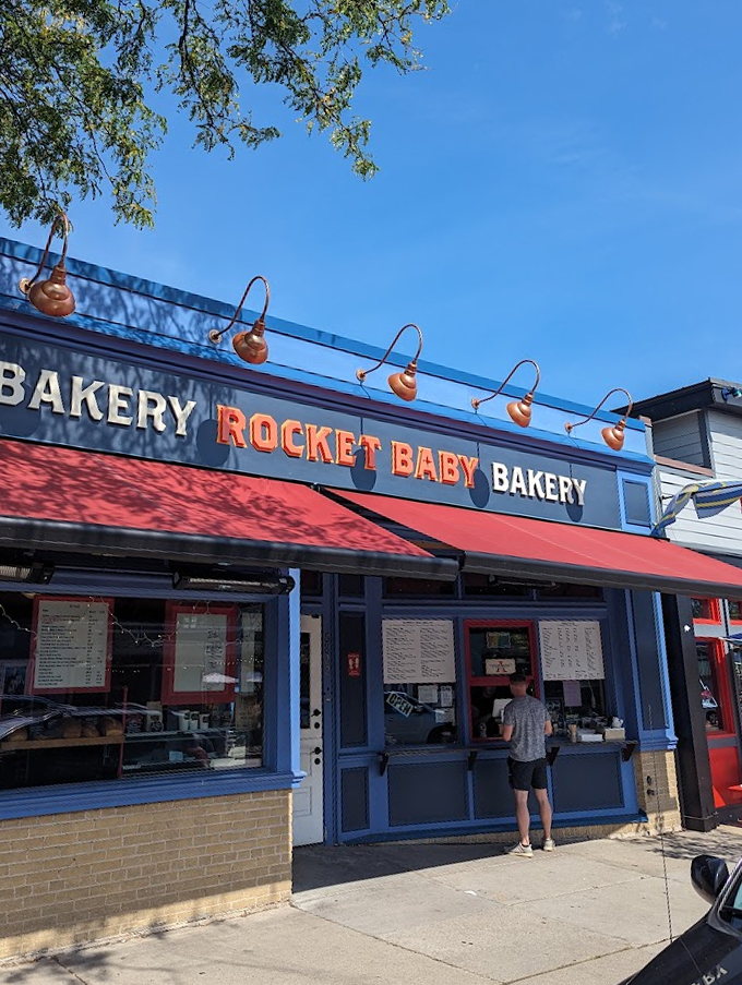 Houston, we have liftoff! This cosmic cafe is serving up pastries that are out of this world. No space suit required! Photo credit: Chef Robert Klemm