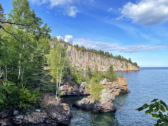 Who needs CGI when you've got views like this? Shovel Point serves up Lake Superior vistas that'll make your jaw drop. Photo credit: Quincy Blackwell
