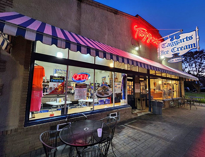 Step into a Norman Rockwell painting come to life. Taggart's serves up scoops of Americana with a cherry on top.