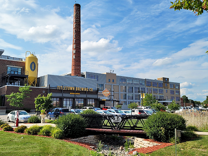 Titletown Brewing Company: Where Green Bay's past meets its hoppy future. This old depot now serves passengers with a different kind of spirit.