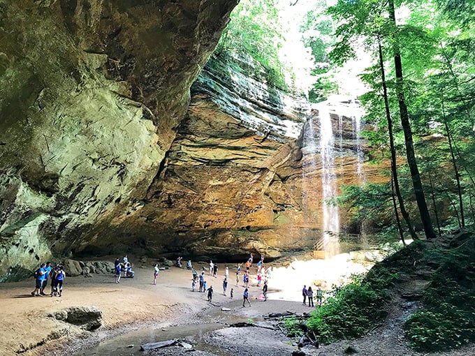 The ultimate natural amphitheater. If these walls could talk, they'd probably ask you to keep it down - they're trying to nap.