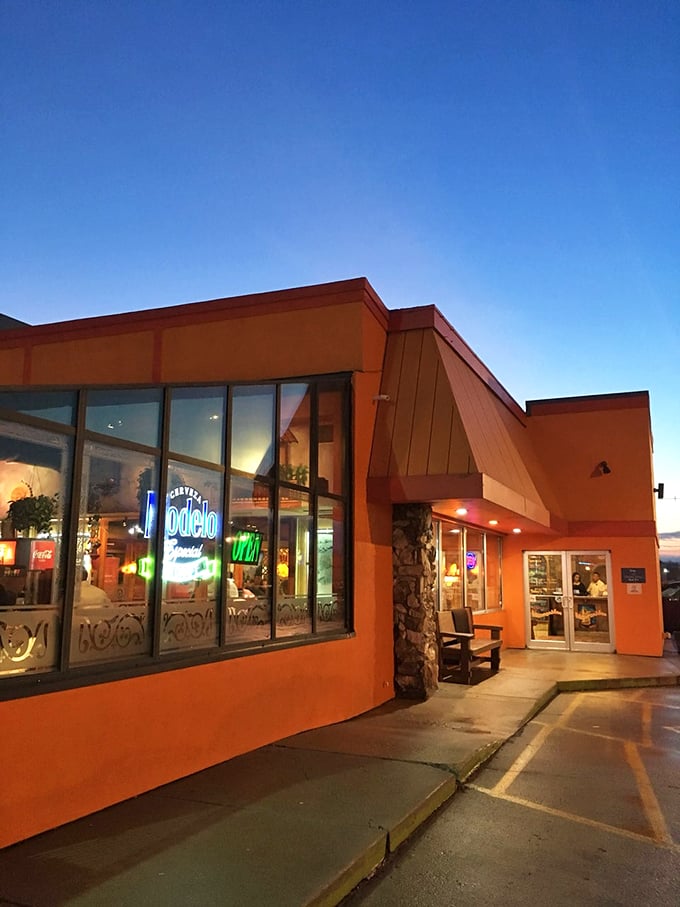Orange you glad you found Dos Reales? This place stands out like a sombrero at a black-tie event&mdash;and tastes even better! Photo credit: Roberto Rojas