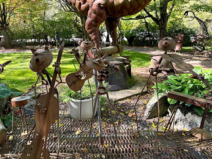 Who knew extinction could be so adorable? These rusty rascals are the perfect blend of whimsy and weirdness.