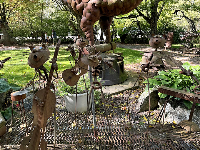 Who knew extinction could be so adorable? These rusty rascals are the perfect blend of whimsy and weirdness.