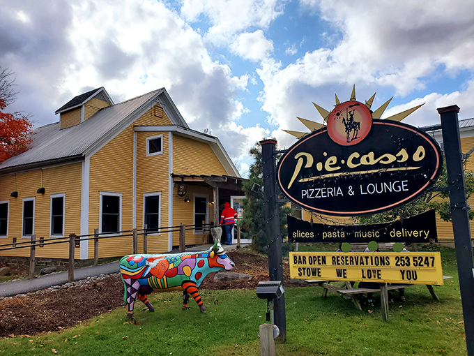 Pizza with a side of whimsy! Piecasso's colorful vibe is as delightful as finding an extra pepperoni on your slice.