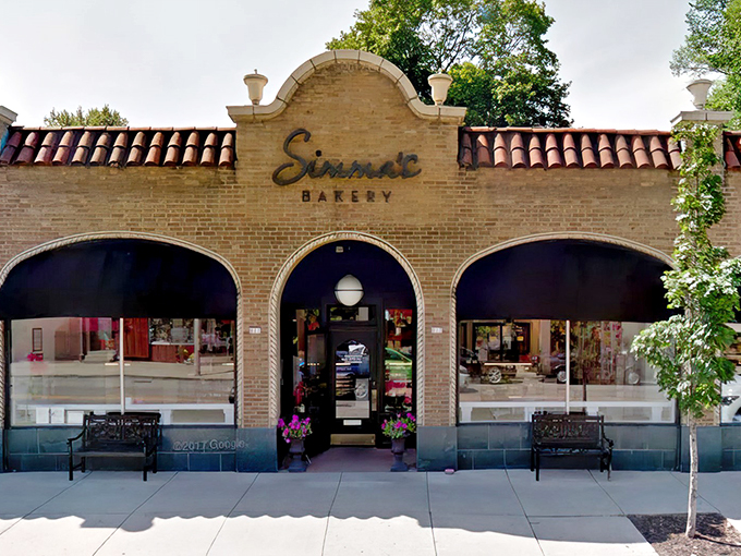 Arches of delight frame windows to a world of wonder. It's like peering into Willy Wonka's less chocolatey, equally magical cousin.