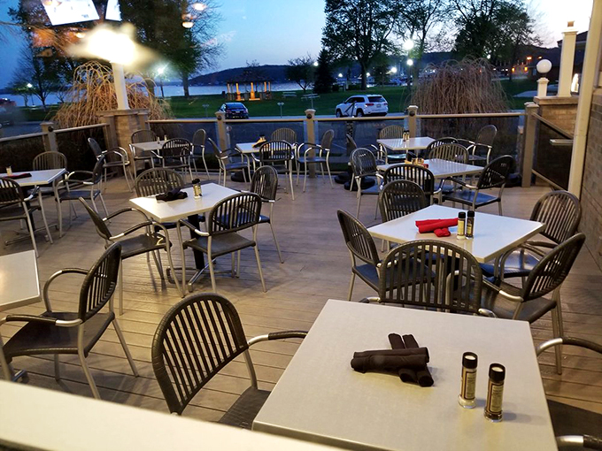 Sunset, suds, and good company. Sprecher's patio is the ideal spot to wind down and watch the day fade into delicious evening.