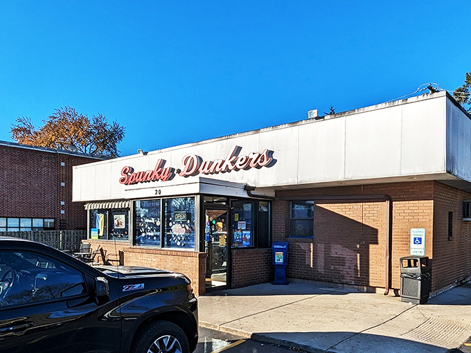 A donut shop that's not afraid to let its freak flag fly. Spunky Dunkers: where every bite is a trip to Flavortown, population: you.
