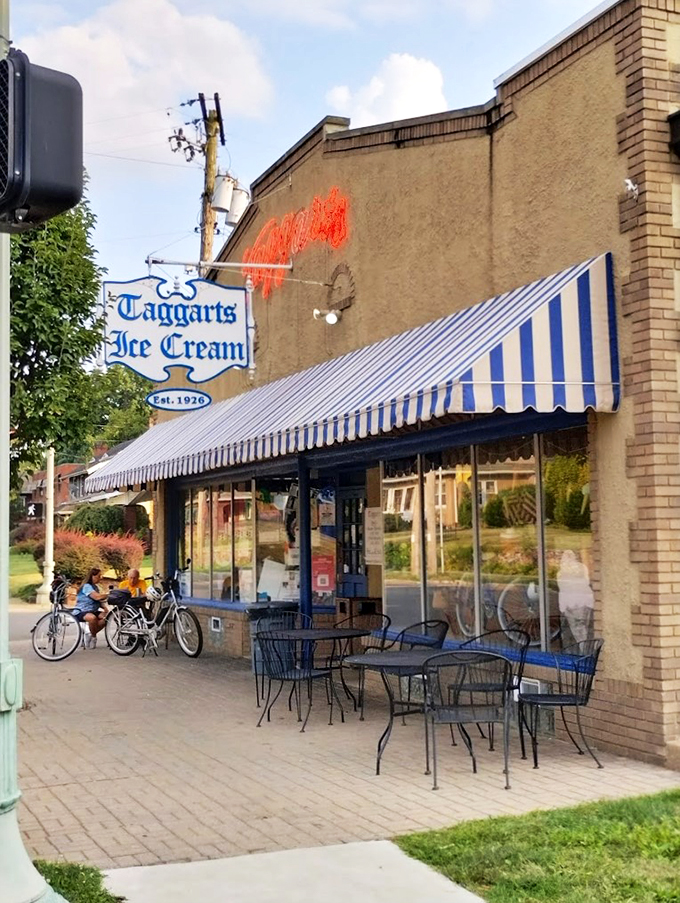 Where the 1940s never ended, and neither did dessert. Taggart's is a time machine disguised as an ice cream parlor.