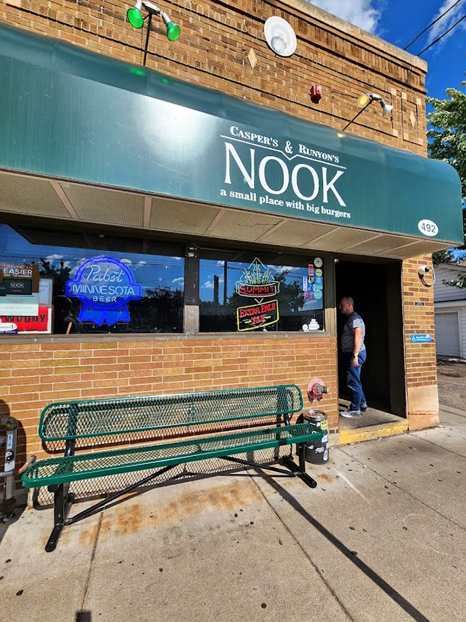 Where burgers and bowling collide! The Nook proves that sometimes the best things come in unassuming packages &ndash; just like their cheese-stuffed patties.