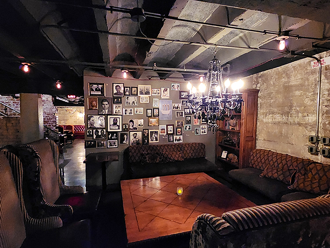 Step back in time at The Ostrich. With decor this authentic, you'll be checking your phone to make sure you haven't actually time-traveled to the 1920s.