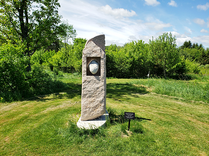 Sculptures among the leaves: Viles Arboretum is like an outdoor modern art museum, but with better oxygen levels.