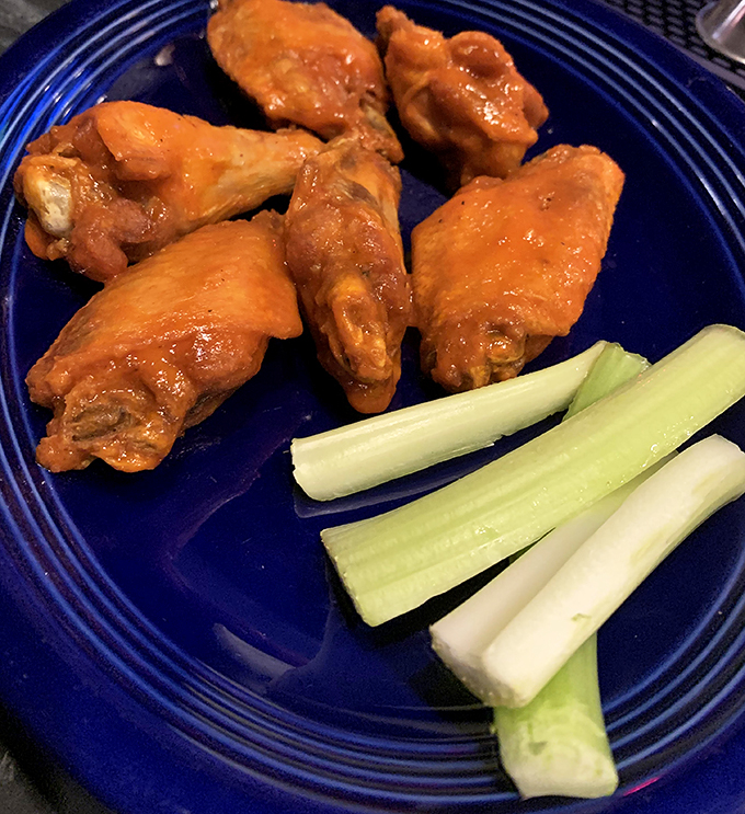 Buffalo wings that roar with flavor! These saucy delights are hotter than a Vermont summer and twice as memorable.