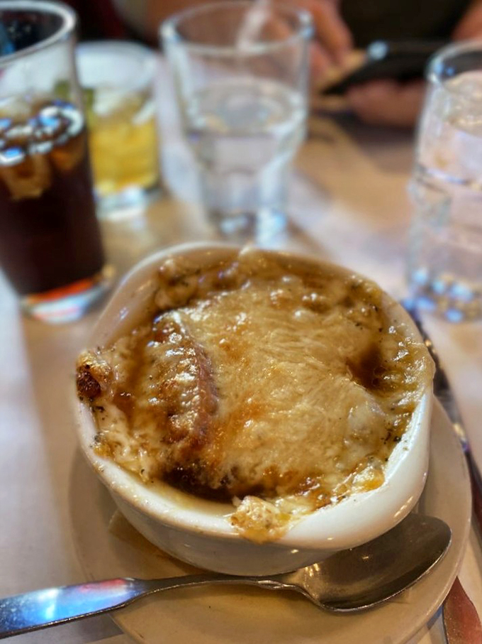 This isn't just soup, it's a warm hug for your soul. Leunig's French Onion Soup is the ultimate comfort food, elevated to an art form.
