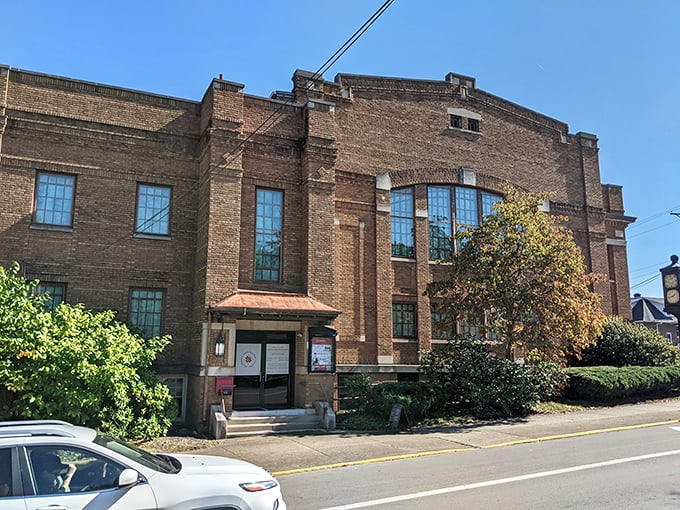 This isn't your average school building. It's a brick behemoth that's seen more drama than a Shakespeare festival.