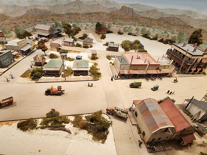 It's like SimCity met Bonanza! This miniature frontier town brings the Old West to life, minus the dust and dysentery.