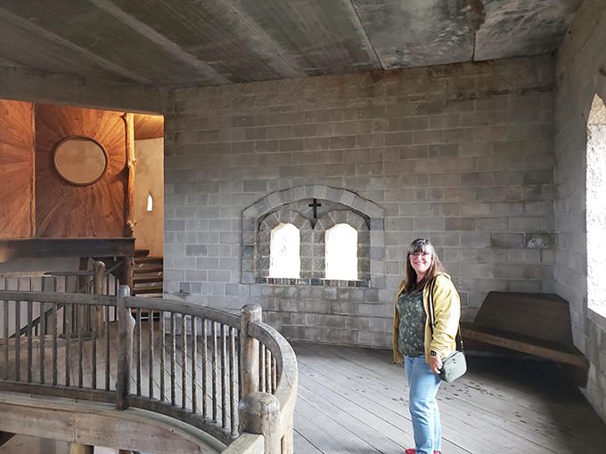 "I came, I saw, I conquered... the gift shop." Visitors get a taste of castle life without the pesky dragon-slaying duties.