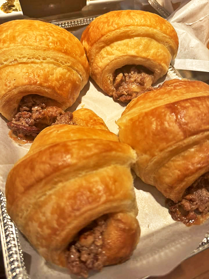 These golden-brown beauties are what happens when butter decides to show off its architectural skills.