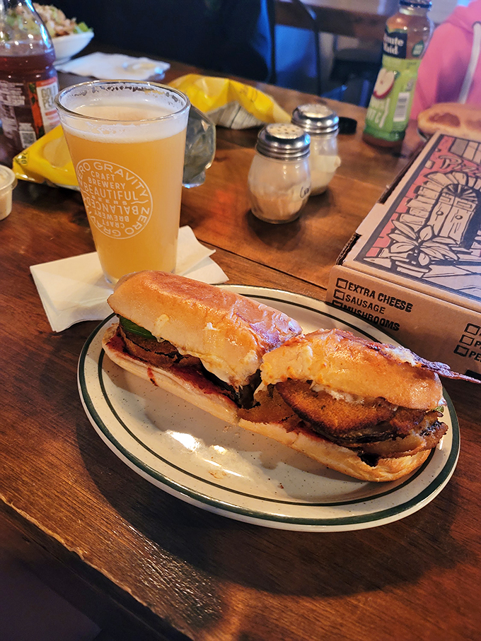 Meet the sandwich that launched a thousand cravings. This eggplant parm sub is a vegetarian's dream and a carnivore's temptation.