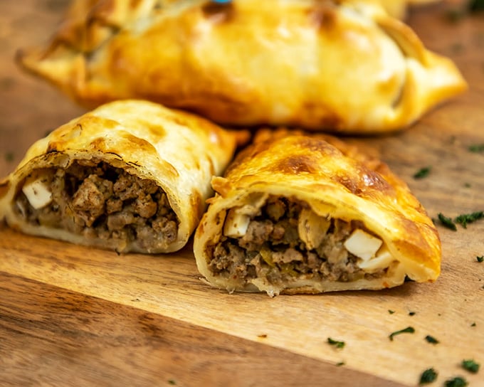 Flaky, perfectly crimped edges reveal the care that goes into each handcrafted empanada at this grounded gastropub.