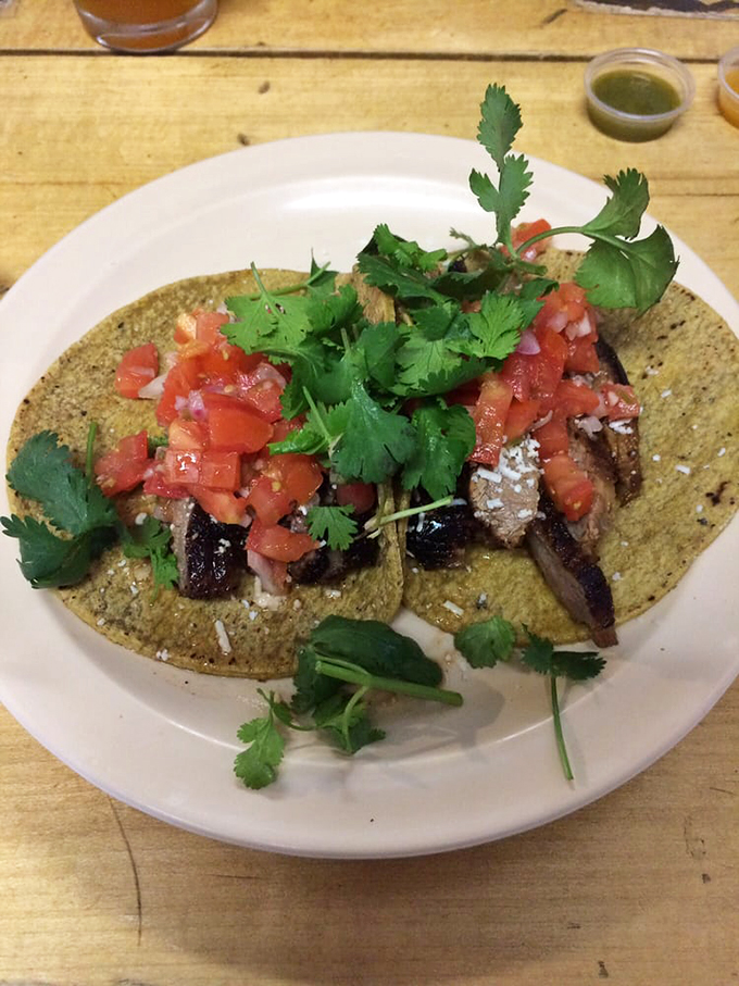 Flank steak tacos that'll make you say "Holy cow!" Juicy, tender, and topped with enough cilantro to make a salad jealous.