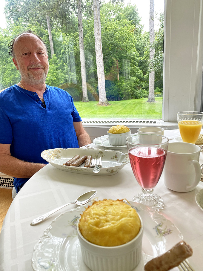 Breakfast is served with a side of Vermont views &ndash; fluffy souffl&eacute;s and local delicacies make morning the day's main event.
