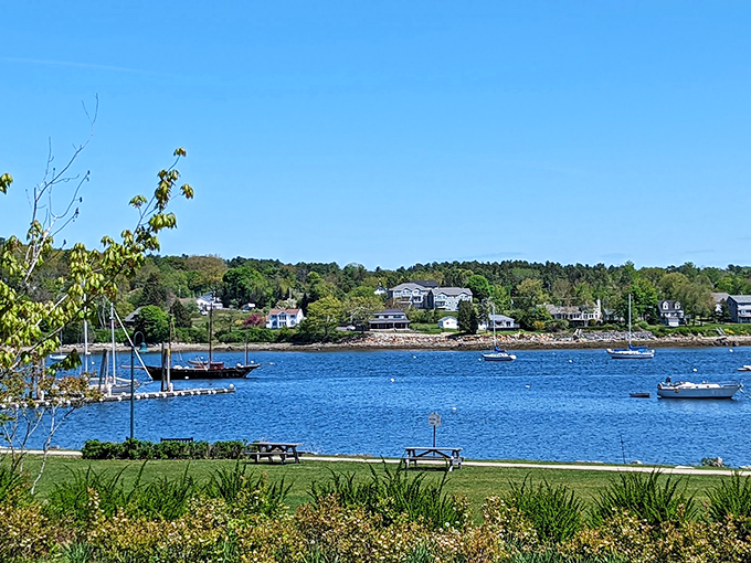 Heritage Park's rolling hills and waterfront views prove that Mother Nature is Maine's most talented landscape architect. Photo credit: larry cooper