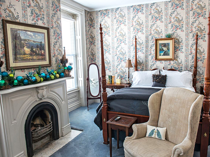 Mr. Darcy not included, but this room's charm might make even the proudest guest prejudiced in its favor.