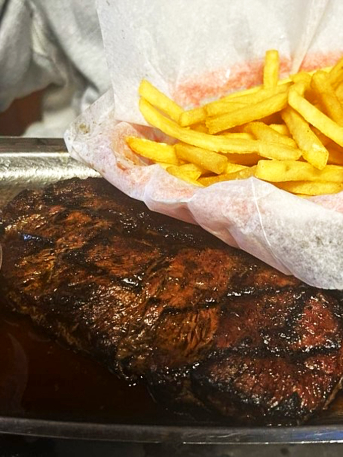 The dynamic duo of dining! This plate proves that sometimes, the simple things in life are the most satisfying.