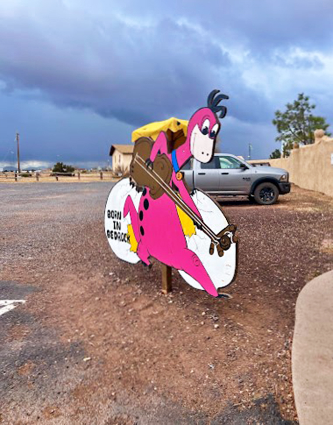 Dino rides aren't just for the kids&mdash;this prehistoric creature brings smiles to visitors of all ages.