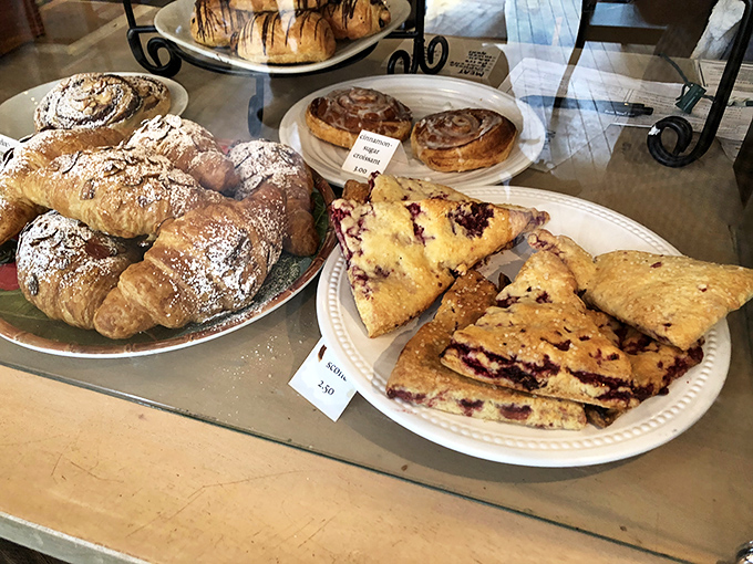 A symphony of sweets that would make Mozart jealous. These pastries are so pretty, they belong in the Louvre's dessert wing.