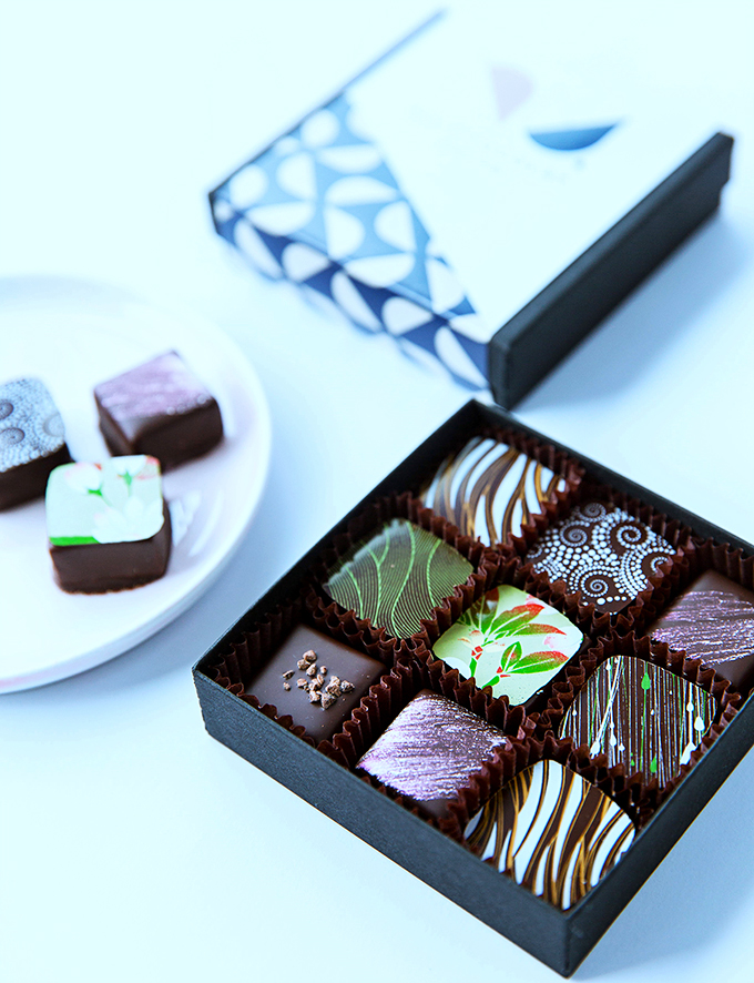 Chocolate artistry at its finest! These handcrafted bonbons are almost too pretty to eat. Almost. Who are we kidding? Dive in!