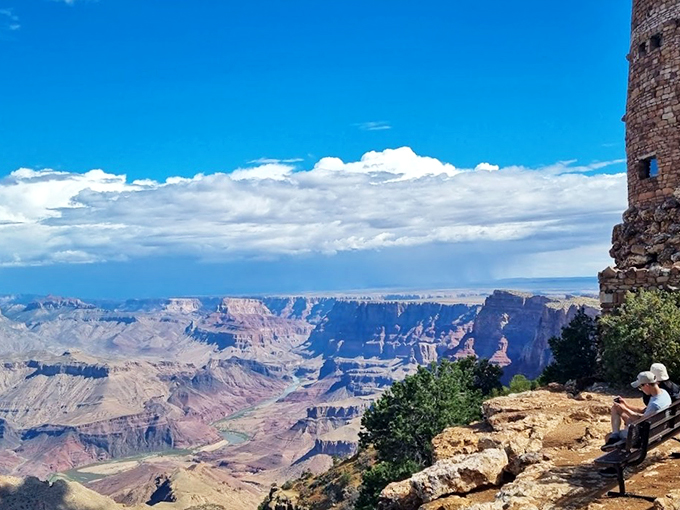 Contemplating the cosmos or just catching your breath? This viewing deck is the perfect spot for both existential musings and Instagram gold.