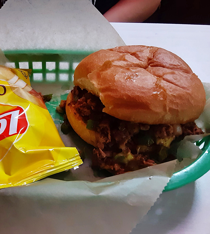 Bun-believable! This sandwich is packed tighter than a college student's schedule during finals week. A true handheld feast!