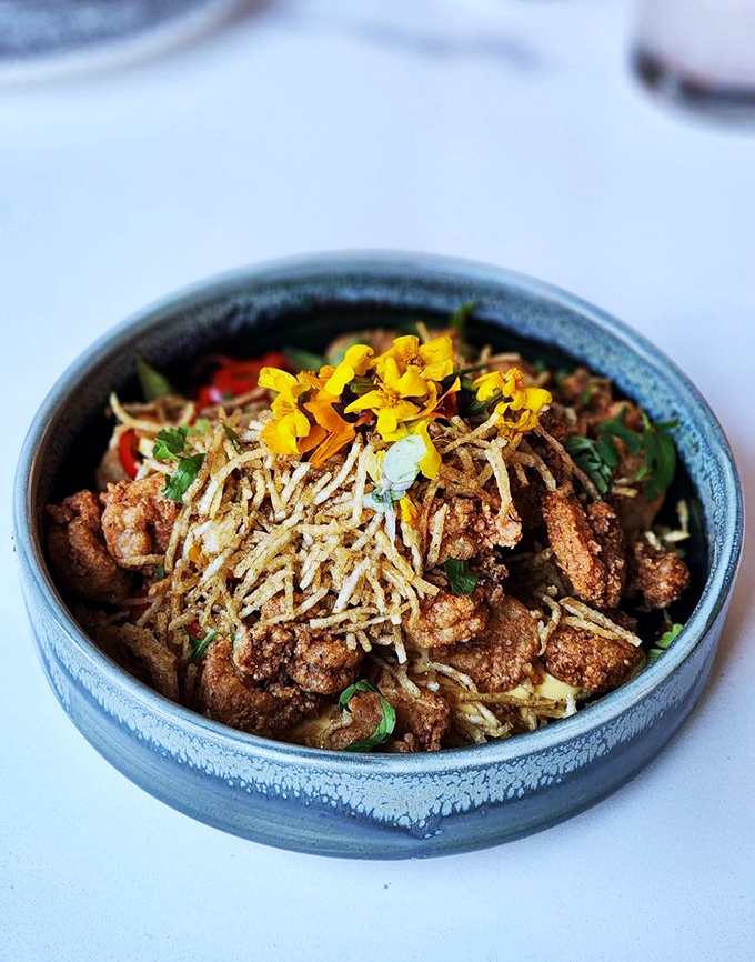 Explosive flavor alert! These firecracker shrimp are the culinary equivalent of a taste bud fireworks show. Prepare for a spicy-sweet symphony in every bite.