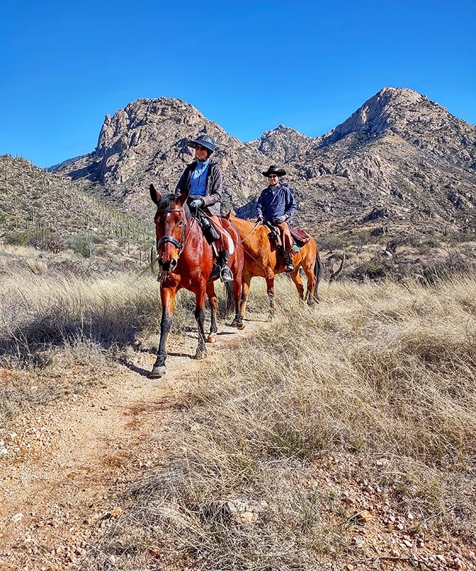 Giddy up, partner! Channel your inner cowboy as you explore the Wild West. It's like a John Wayne movie, but with better scenery and less dramatic music.