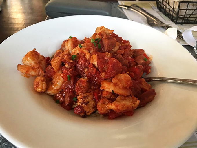 Jambalaya so good, it'll make you want to dance the Cajun two-step! This dish is a spicy, savory party in a bowl.