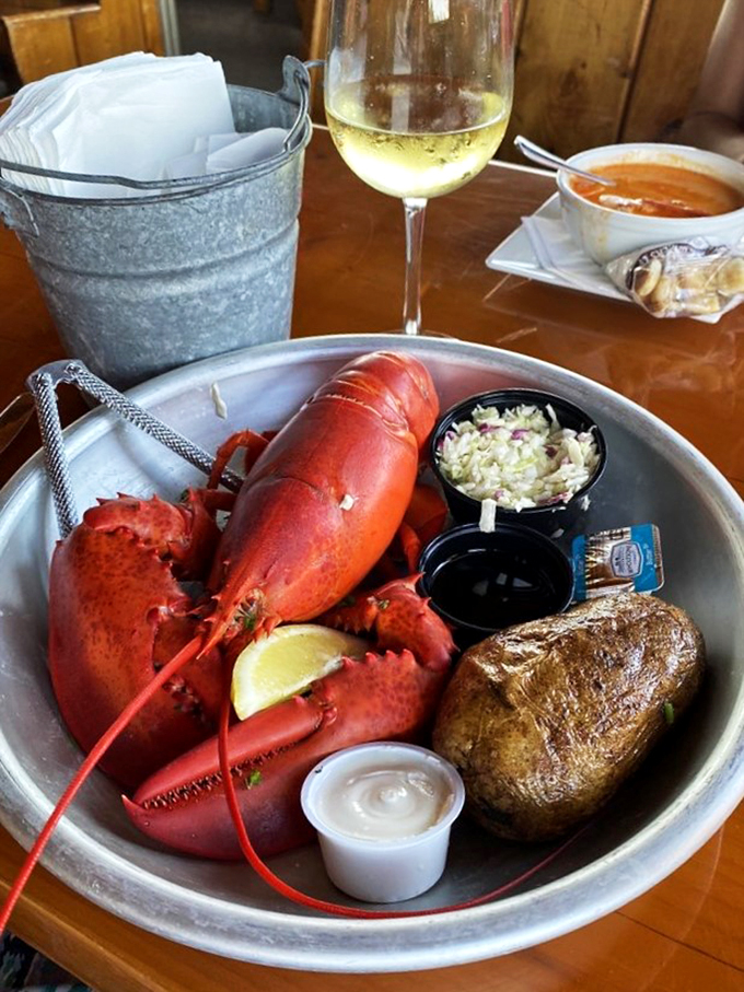 The seafood lover's dream date! This lobster dinner is dressed to impress and ready to steal your heart.