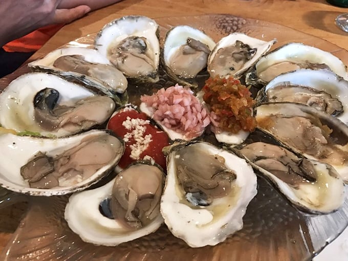 A pearl-fect platter of briny delights. These oysters are ready for their close-up &ndash; and your taste buds.