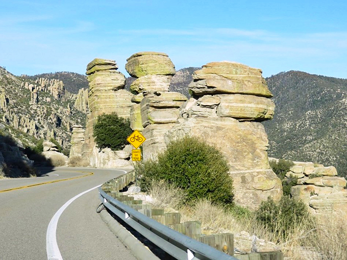 Mother Nature's own game of Jenga: These precariously balanced rocks have been winning for millions of years.