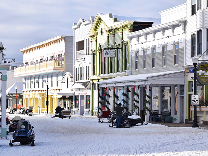 A rainbow of Victorian facades, each one begging to be the star of your next Instagram post.