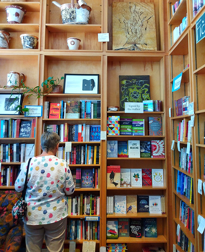 Lost in the stacks: Where every browser becomes an explorer and every shelf holds a potential favorite.