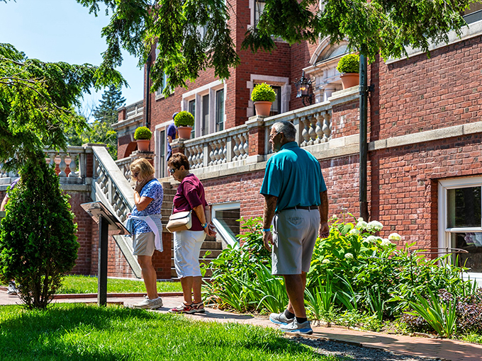 Step right up, history buffs! These intrepid explorers are about to embark on a journey through time, no DeLorean required.