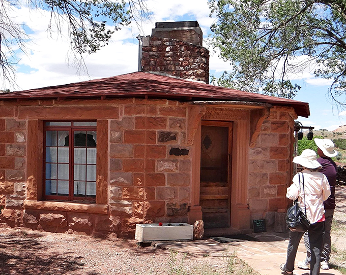 Welcome to the coziest corner of the 19th century! It's like your grandma's living room, if your grandma traded with Navajo chiefs.